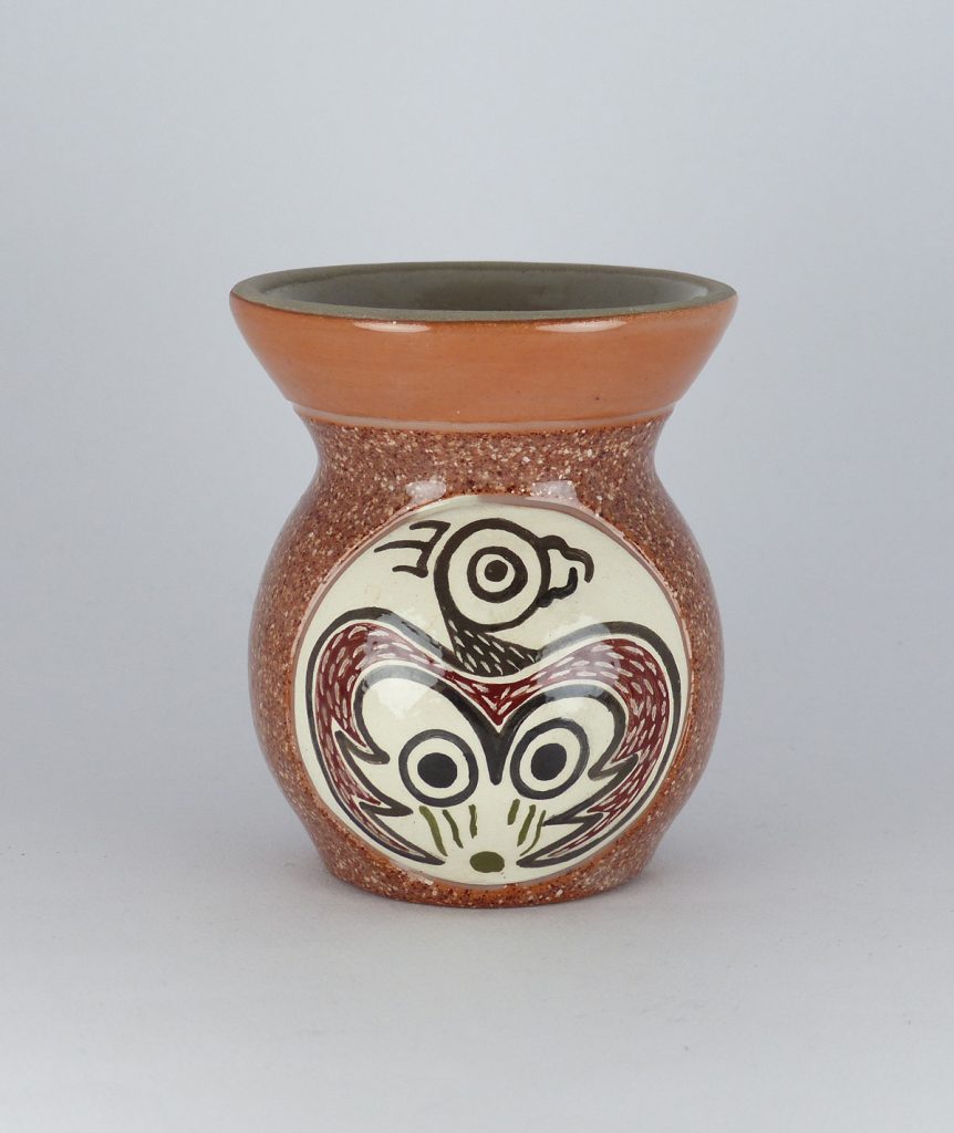 Clay Gourd Indigenous Bird Design Large Capacity - Argenthings
